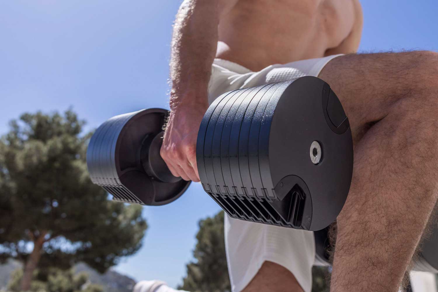 NÜOBELL Adjustable Dumbbells – Compact, Smart & Free EU Delivery